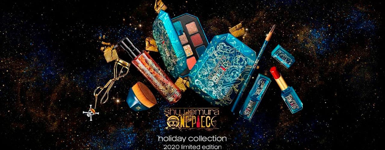 One Piece lanza línea de maquillaje con Shu Uemura. - Tadaima
