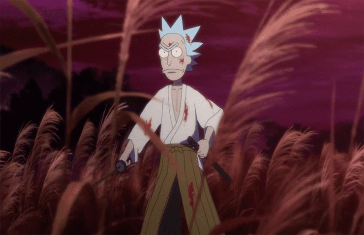 Samurai & Shogun, el corto de Rick and Morty tendrá secuela. - Tadaima