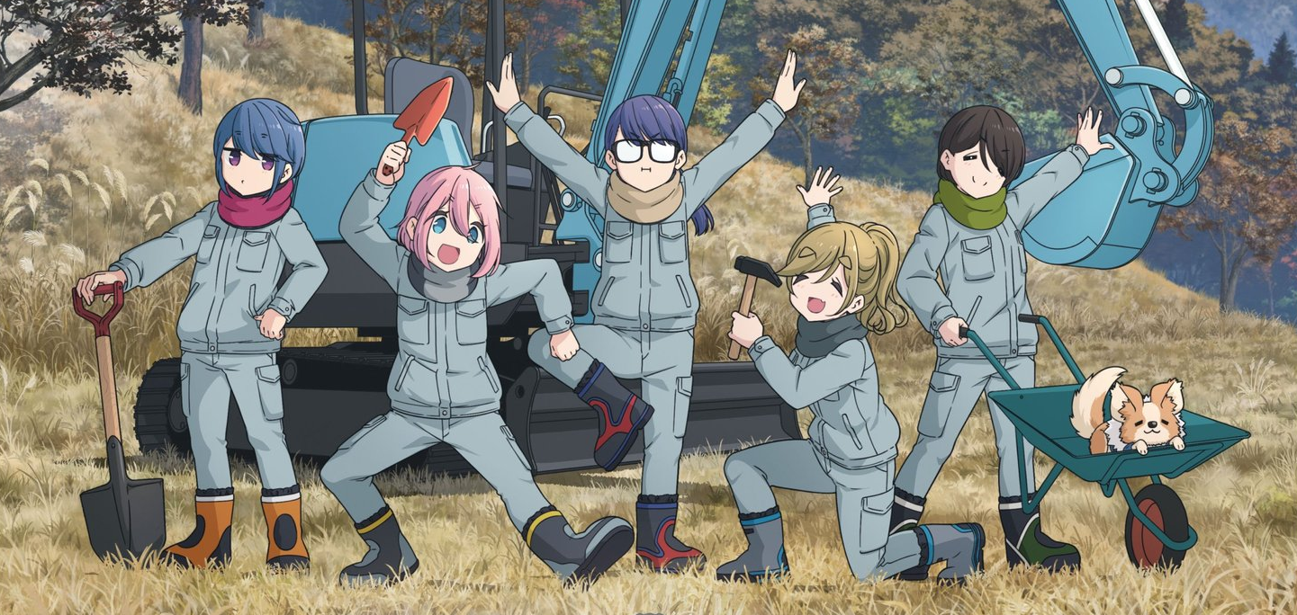 Yuru Camp Movie lanza trailer y diseños de las protagonistas | Tadaima
