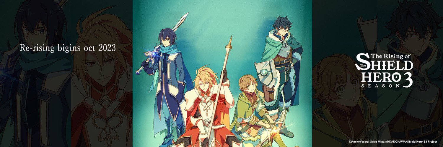 The Rising of the Shield Hero Season 3 lanza imagen y teaser
