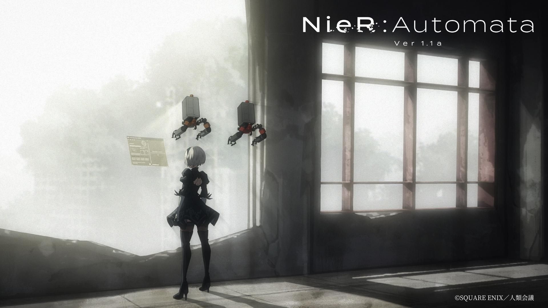NieR:Automata Ver 1.1a emitirá sus últimos 4 episodios el 23 de julio