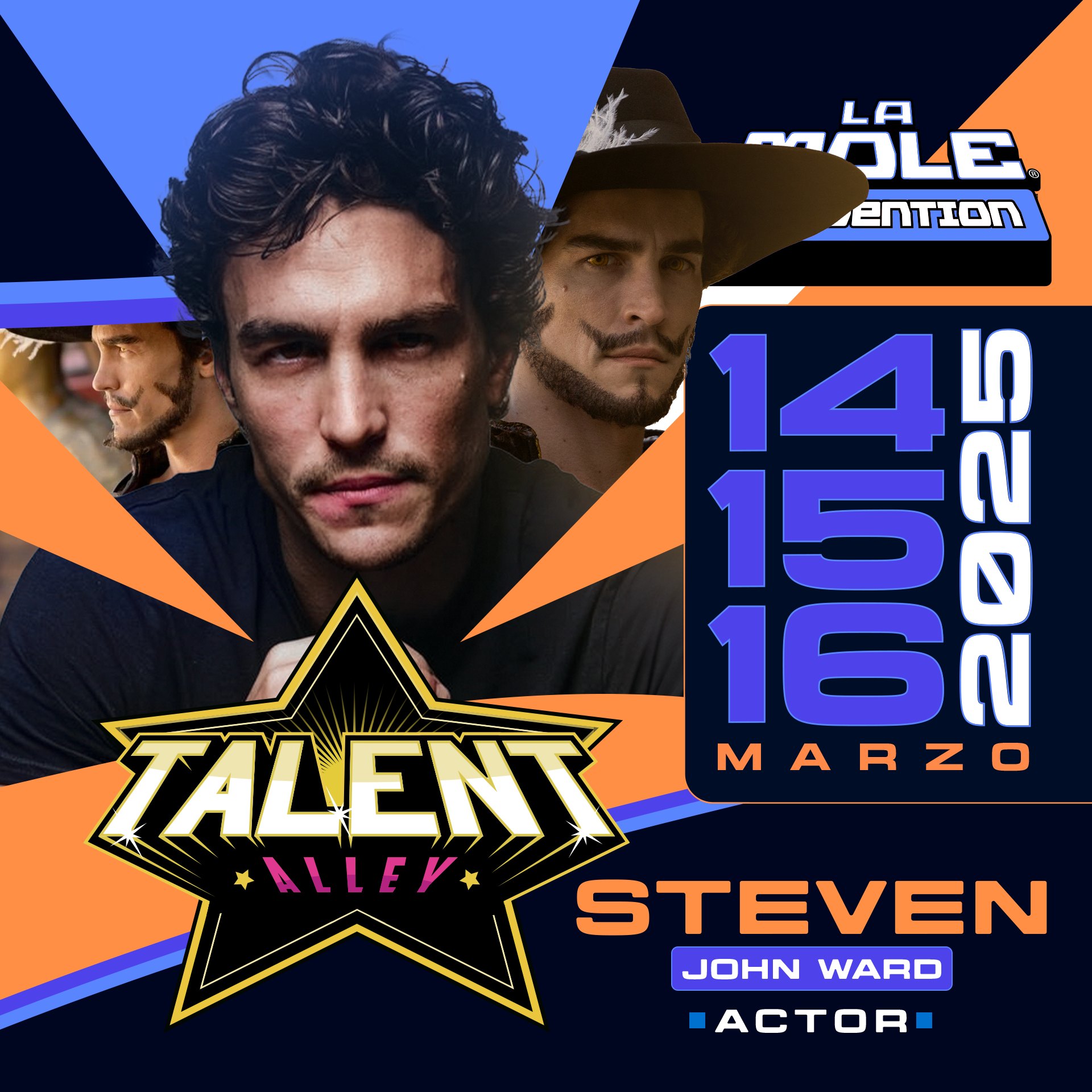 Steven John Ward viene del mundo de One Piece a La Mole 2025 - Tadaima