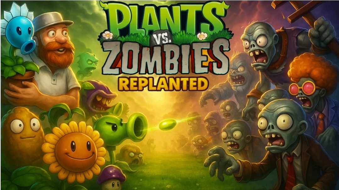 Plants vs. Zombies: Replanted lanzá nuevo tráiler - Tadaima